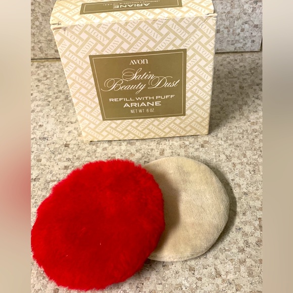 Avon | Makeup | Vintage Avon Satin Beauty Puff Ariane Preowned | Poshmark